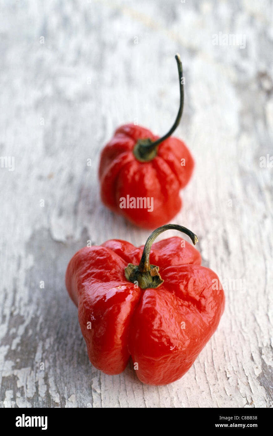 West Indian peppers Stock Photo - Alamy