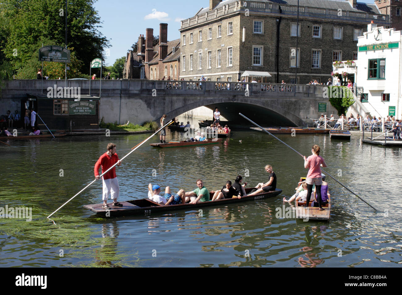 Silver street bridge cambridge hi-res stock photography and images - Alamy