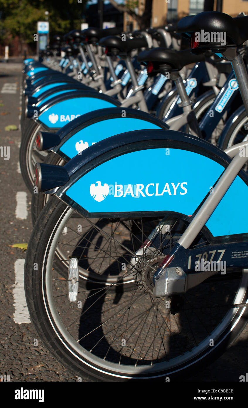 Barclays london cycle hi-res stock photography and images - Alamy
