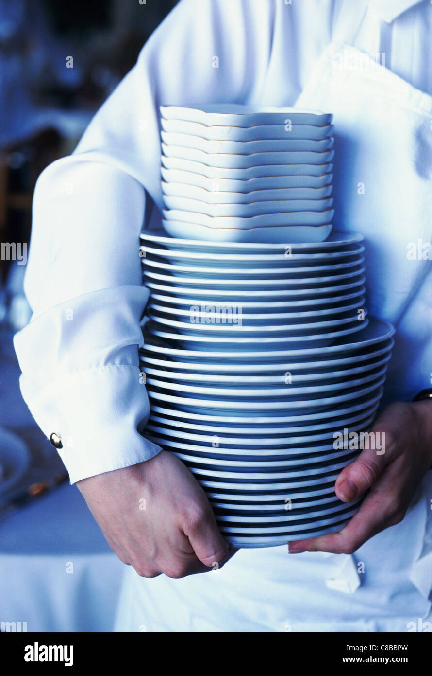 Carrying Plates Of Food High Resolution Stock Photography and Images ...