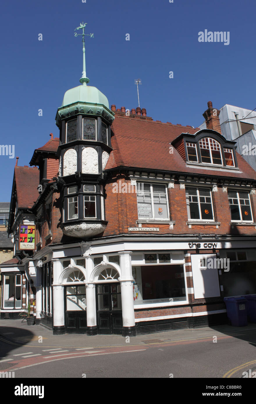 The Cow bar Cambridge Stock Photo - Alamy