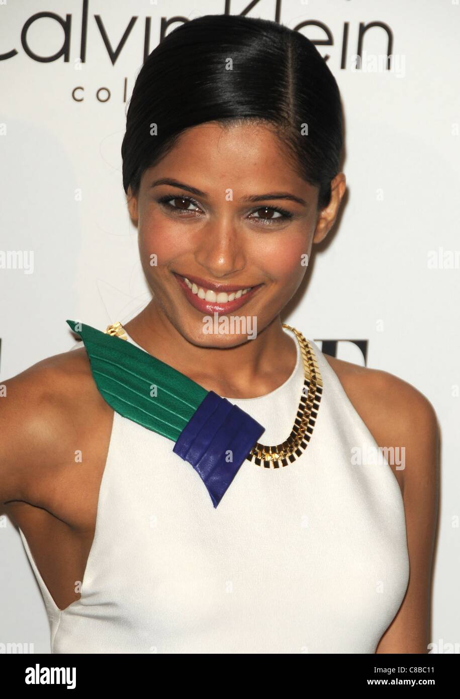 Freida Pinto at arrivals for ELLE's 18th Annual Women in Hollywood ...