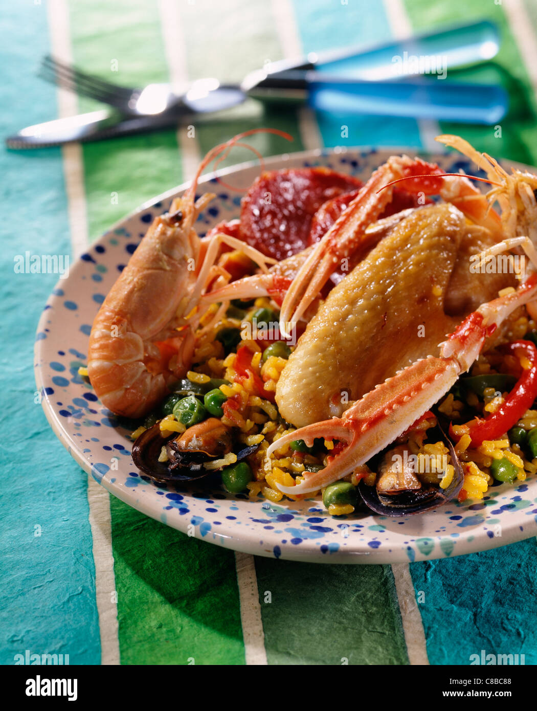 Curry paella hi-res stock photography and images - Alamy