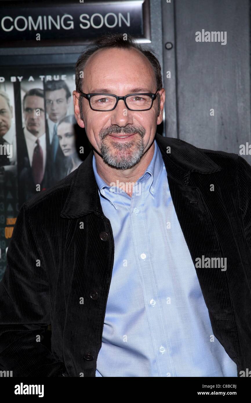 Kevin Spacey at arrivals for MARGIN CALL Premiere, Landmark's Sunshine ...