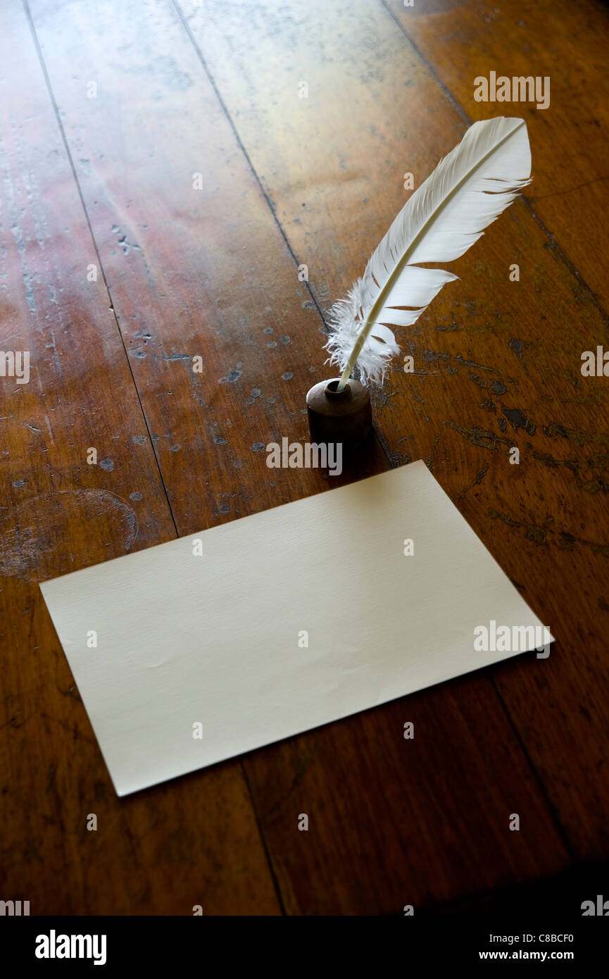 pen and paper Stock Photo - Alamy
