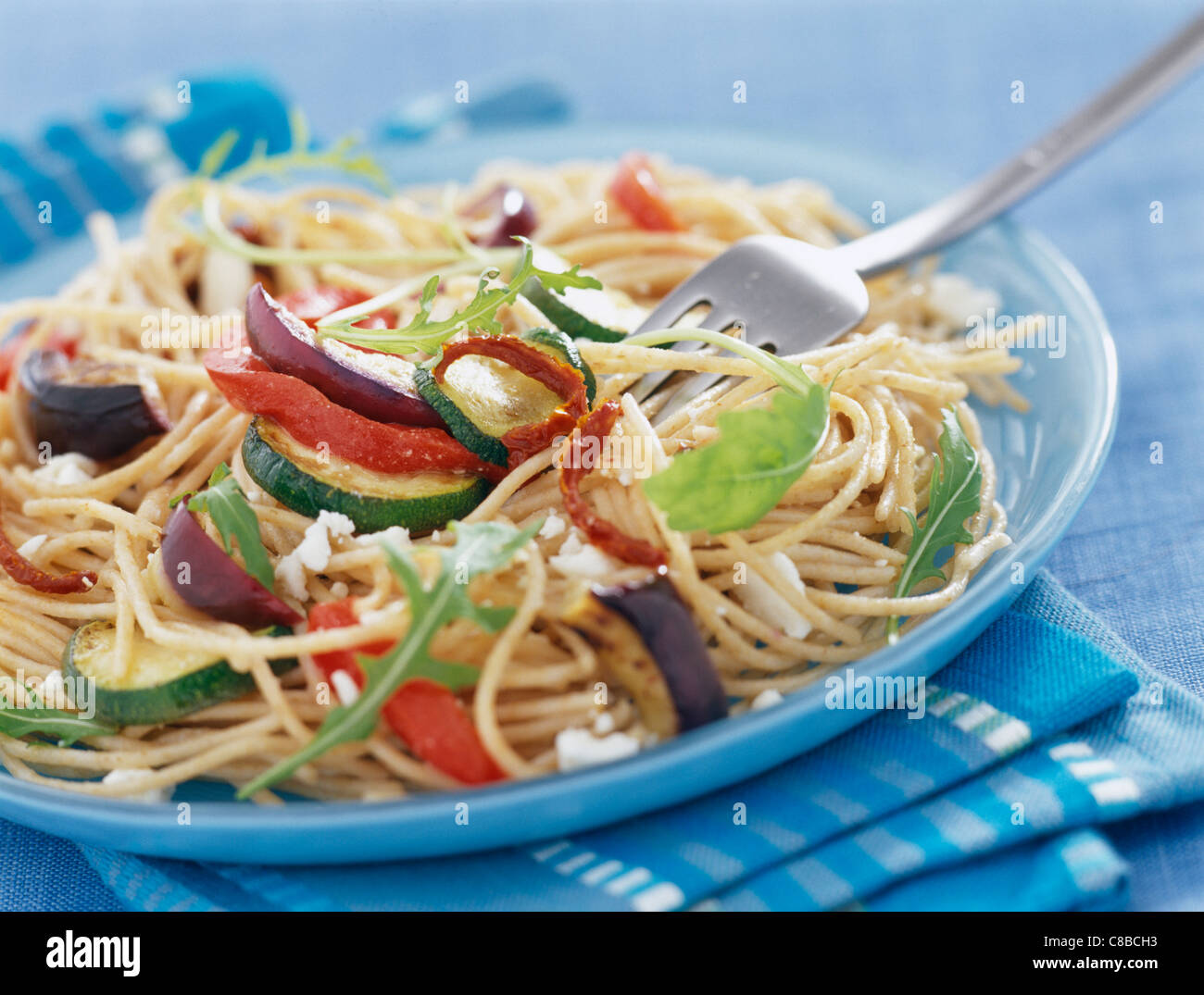 Eggplant parmesan spaghetti hi-res stock photography and images - Alamy