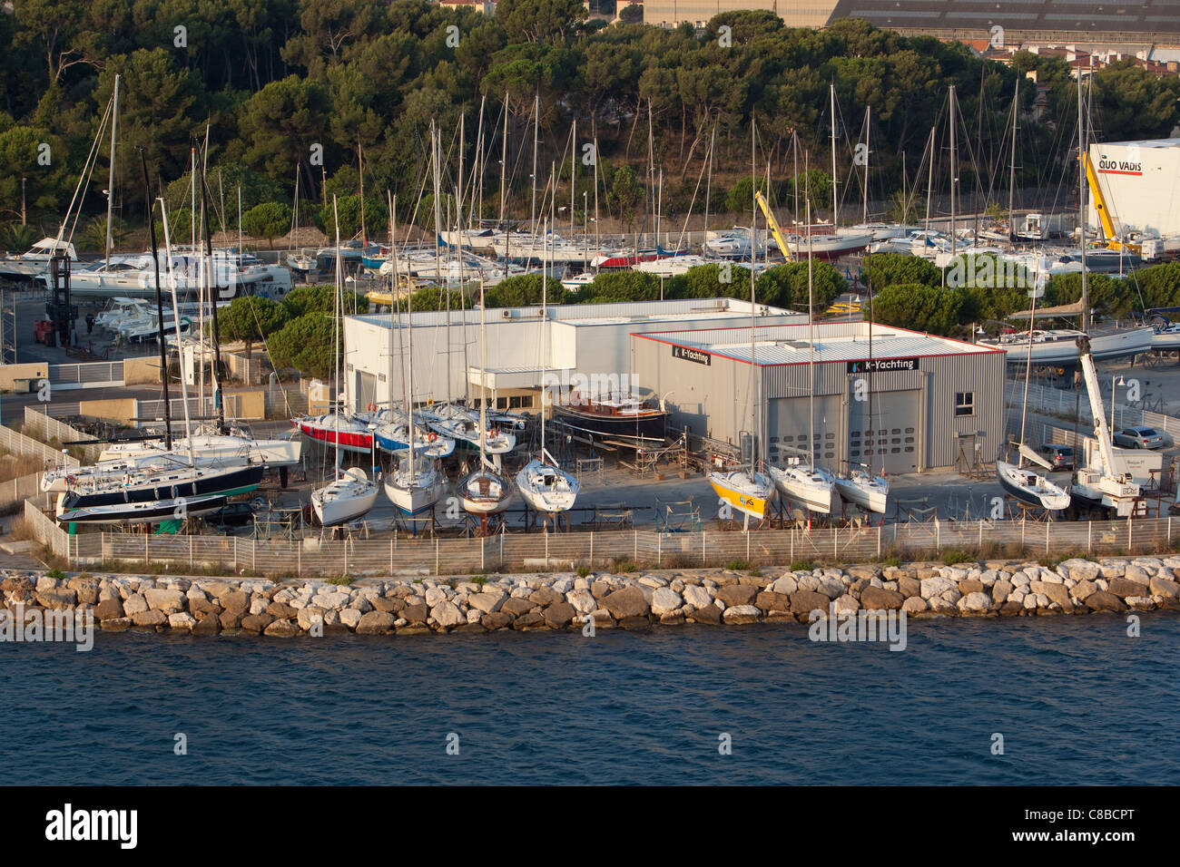 French boatyard hi-res stock photography and images - Alamy