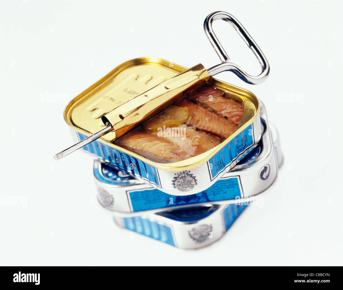 cans of sardines Stock Photo - Alamy