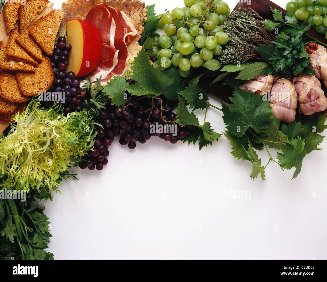 selection of fresh produce Stock Photo - Alamy