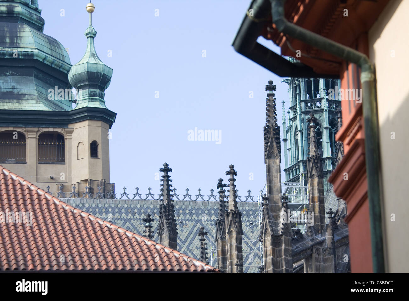 Roofs of Prague Stock Photo - Alamy