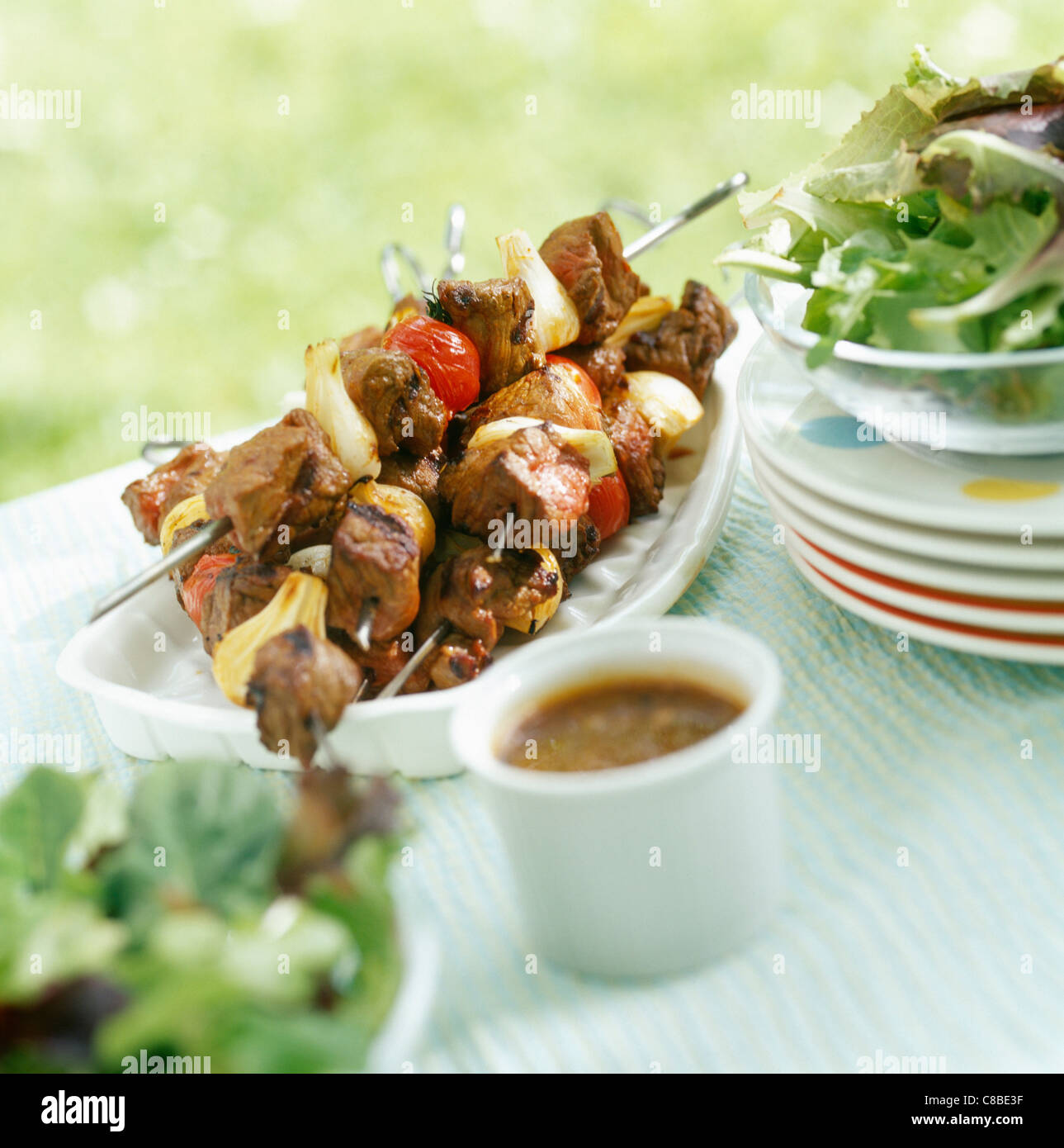 Mutton skewers hi-res stock photography and images - Alamy