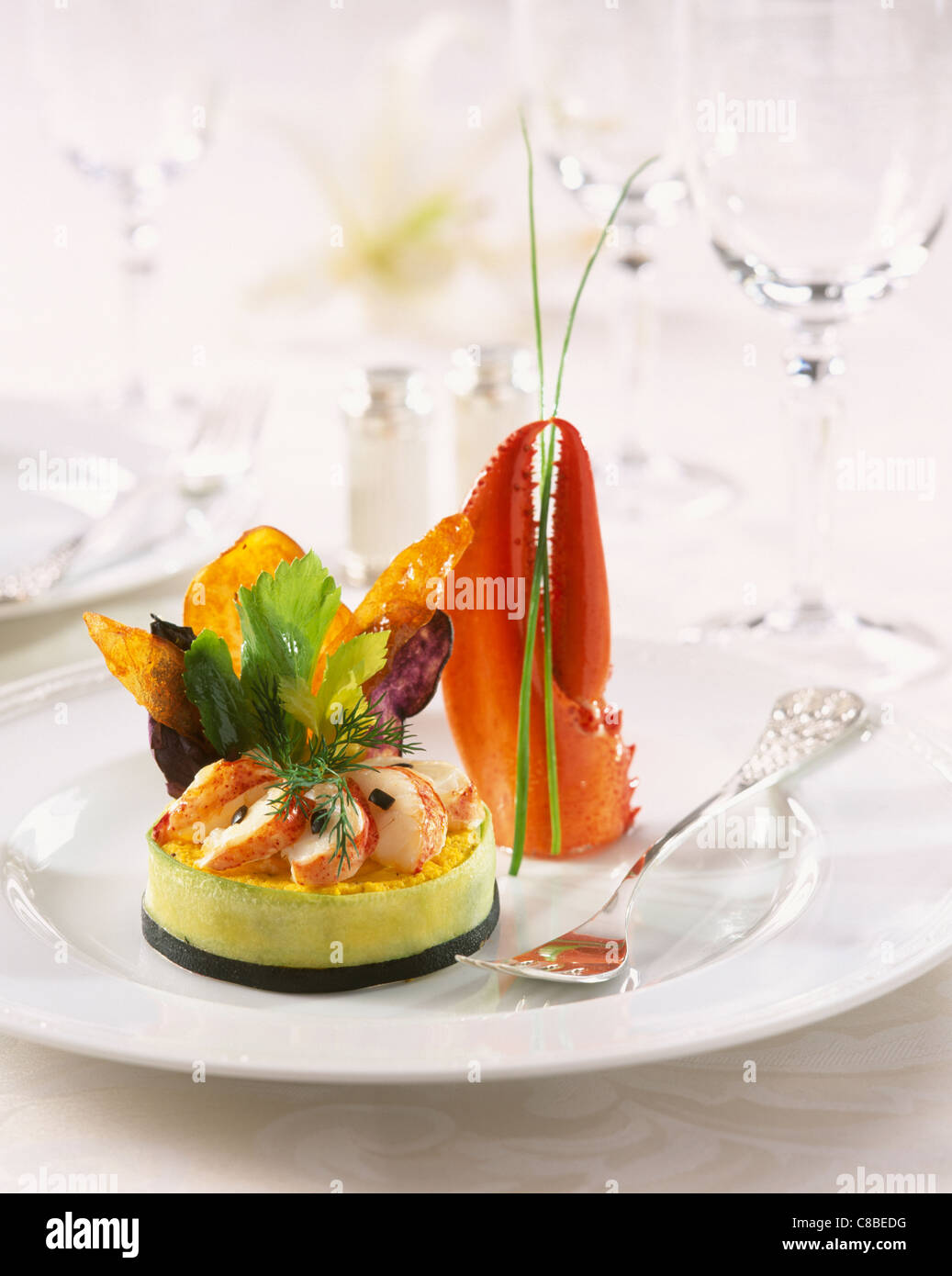 Lobster timbale hi-res stock photography and images - Alamy