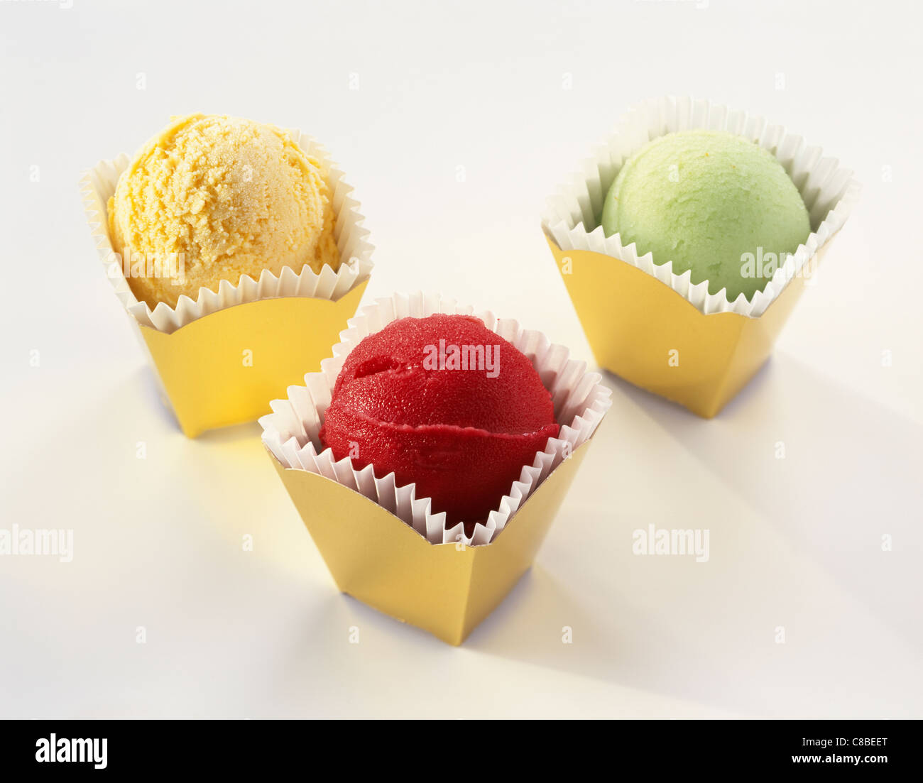 Fruit sorbet cut out hi-res stock photography and images - Alamy