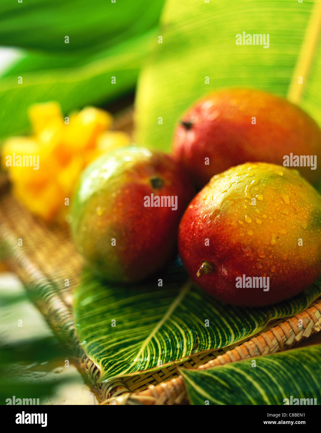 Mangos three hi-res stock photography and images - Alamy