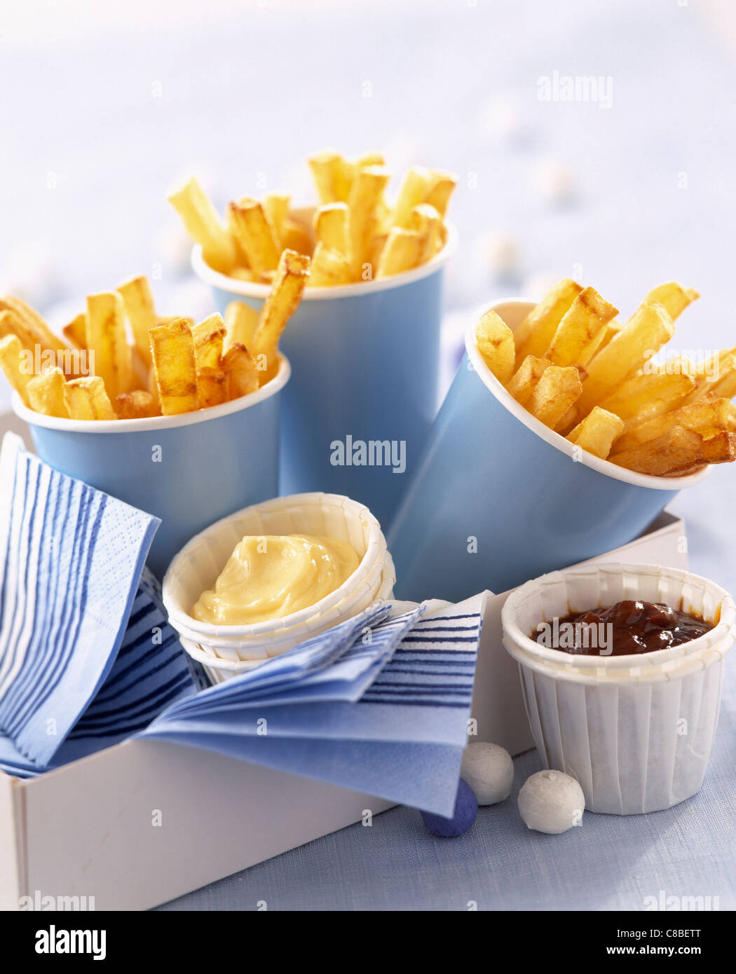 Fries sauce belgium hi-res stock photography and images - Alamy