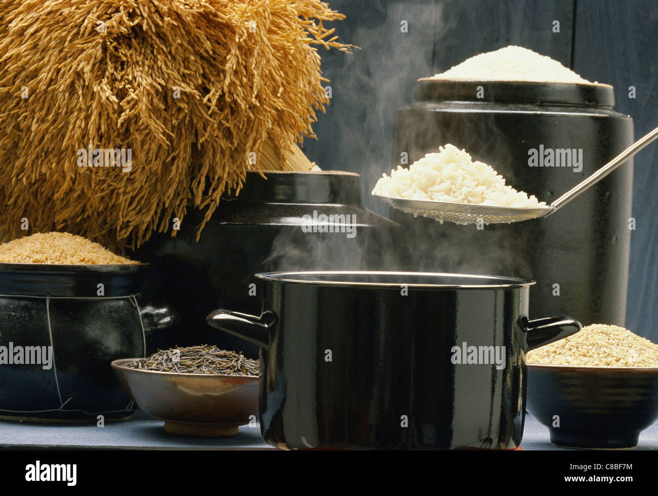selection of rice Stock Photo - Alamy