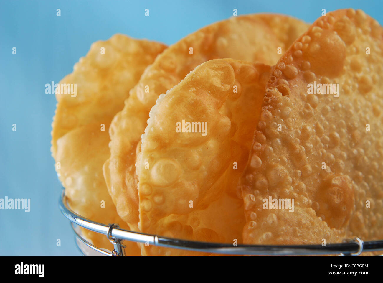 Fried crackers, a popular Dominican street food Stock Photo - Alamy