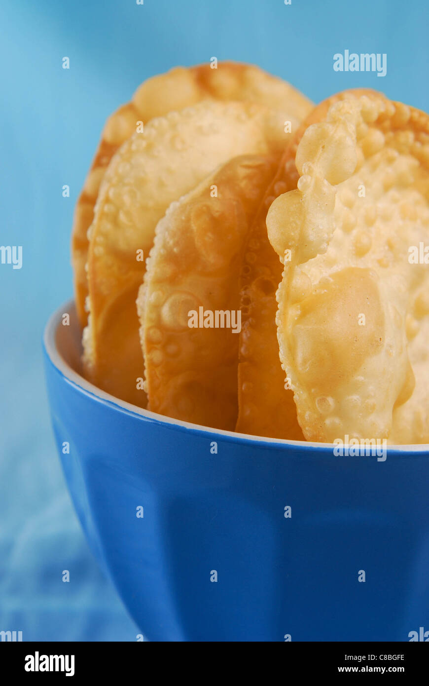 Fried crackers, a popular Dominican street food Stock Photo - Alamy