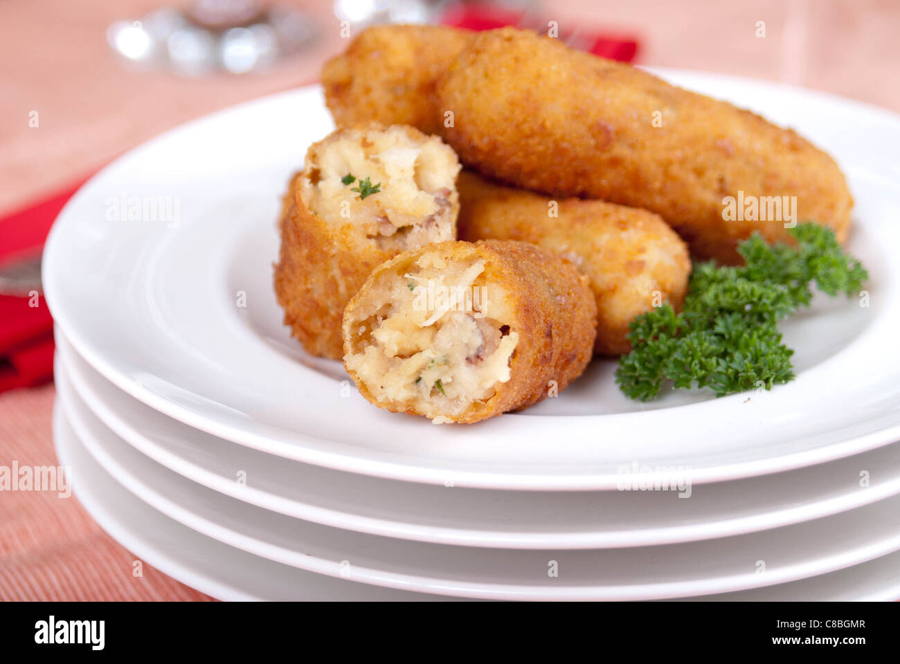 Croquette french food hi-res stock photography and images - Alamy