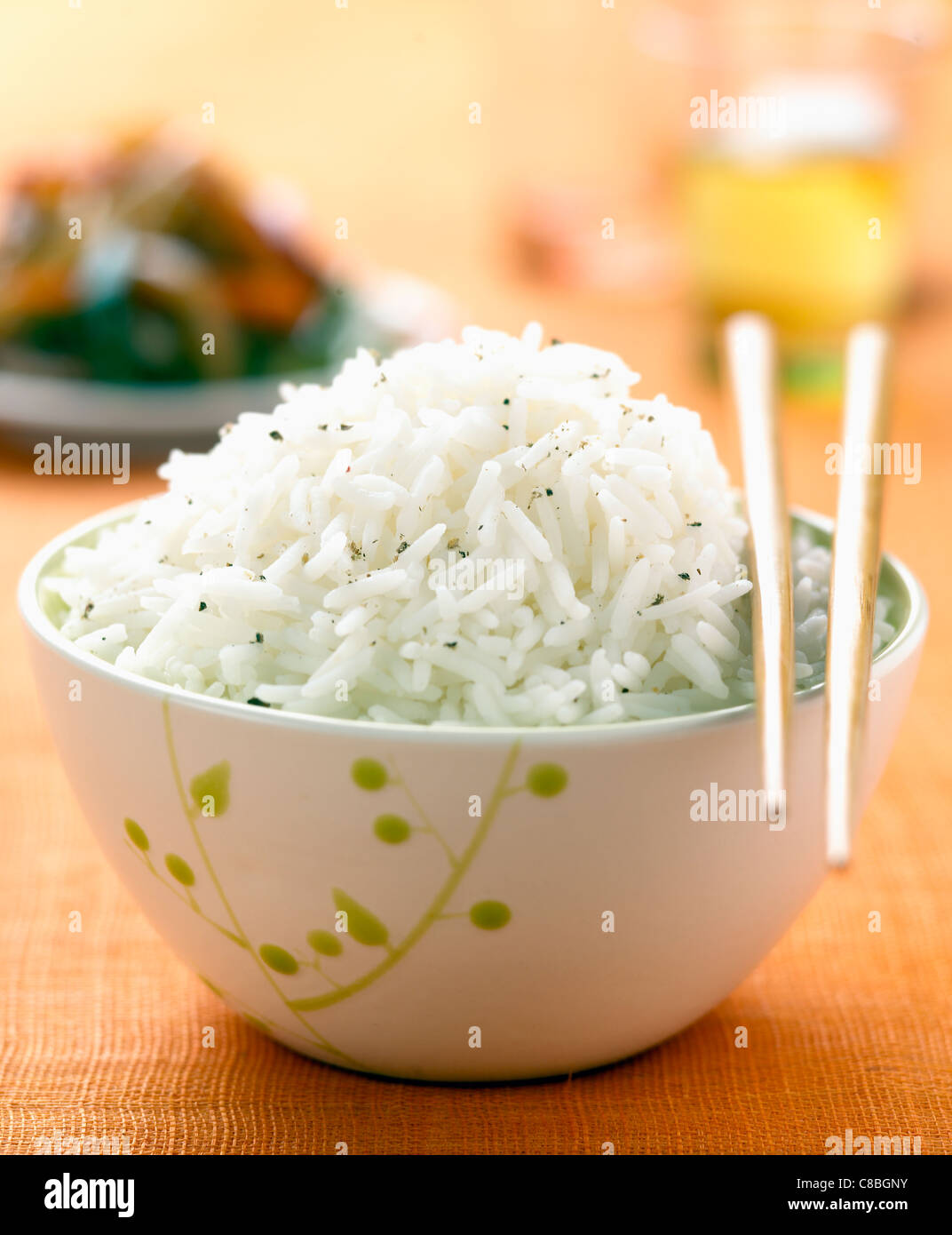 bowl of rice Stock Photo - Alamy