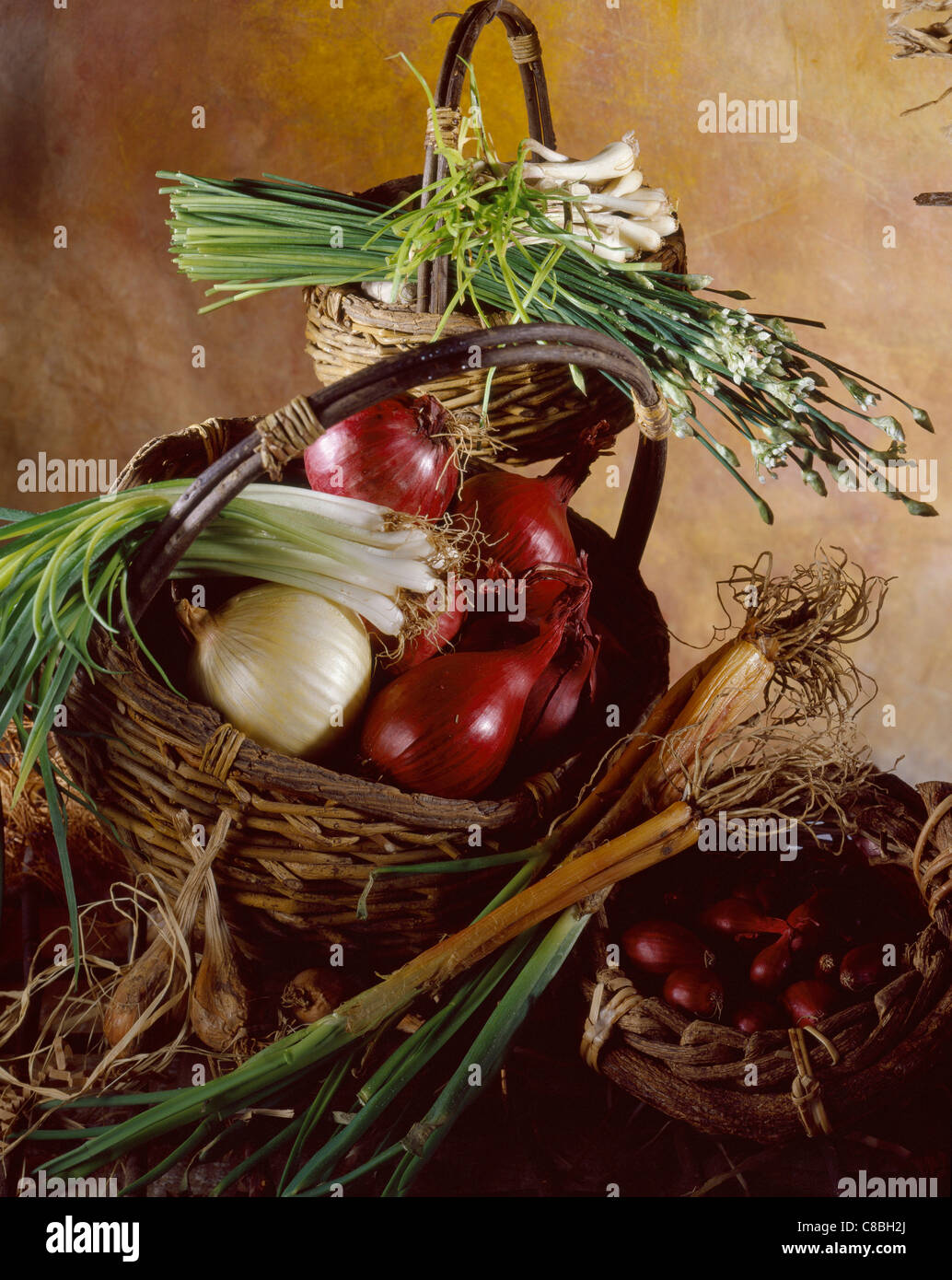 Rose de roscoff onion hi-res stock photography and images - Alamy