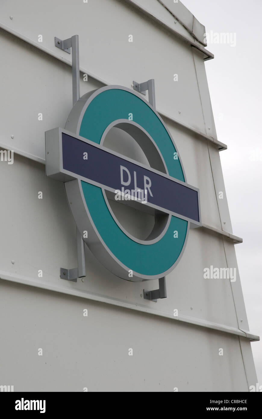 Docklands light railway sign hi-res stock photography and images - Alamy