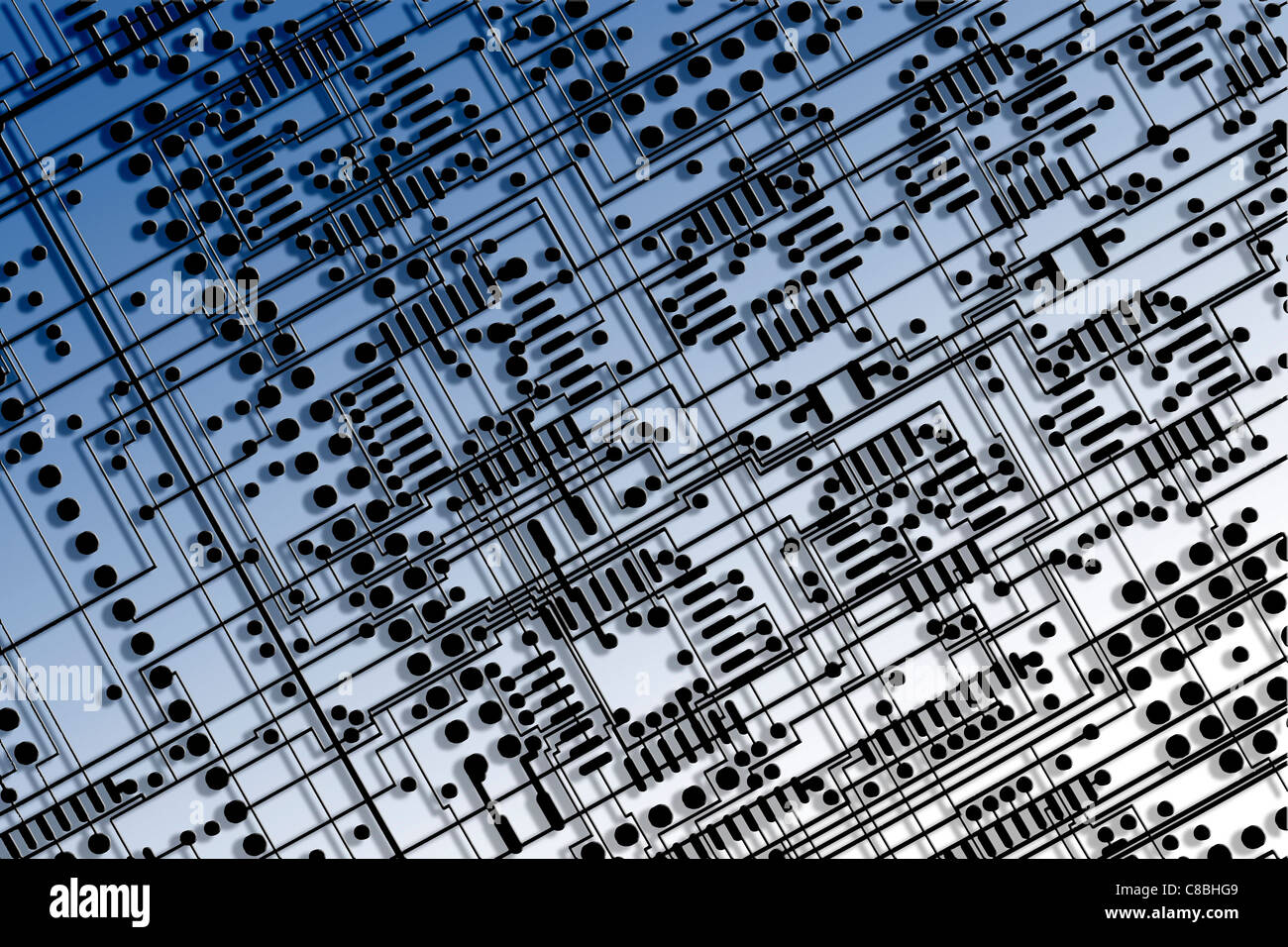 digital enhancement - two layers overlapped on film layout of ...