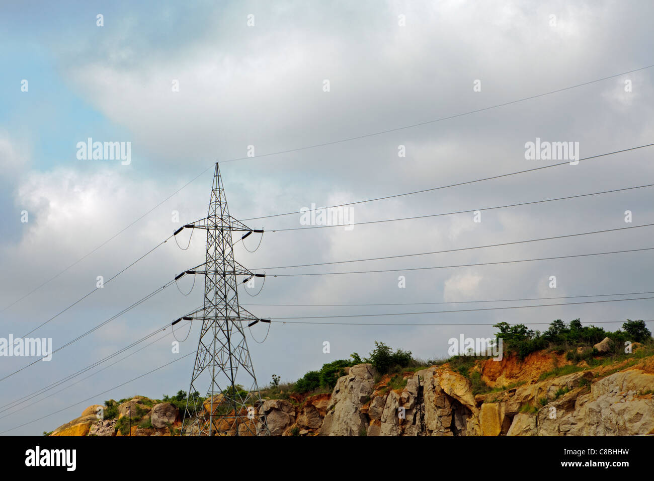 Big pylon hi-res stock photography and images - Alamy
