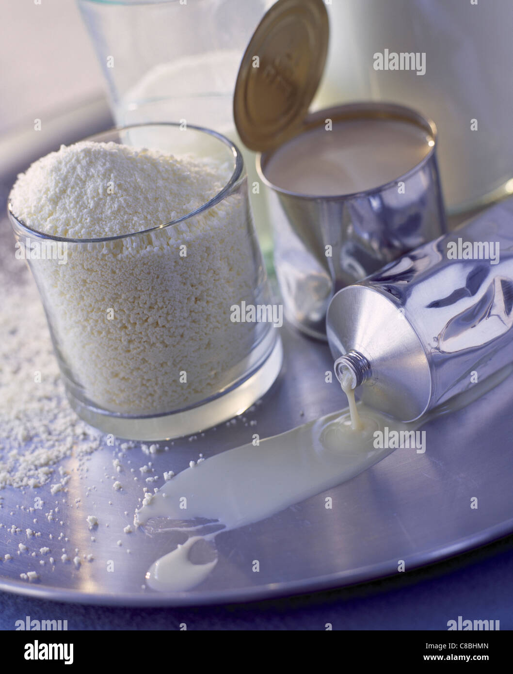 powdered and concentrated milk Stock Photo - Alamy