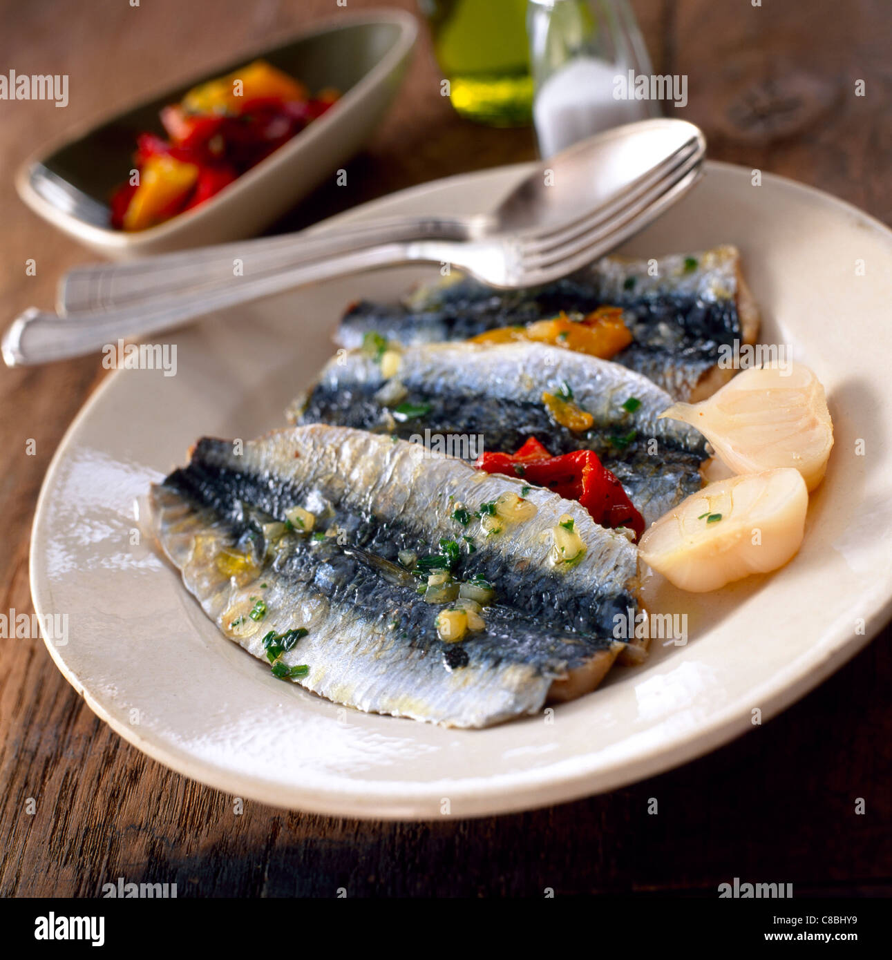 Sardine fillets hi-res stock photography and images - Alamy