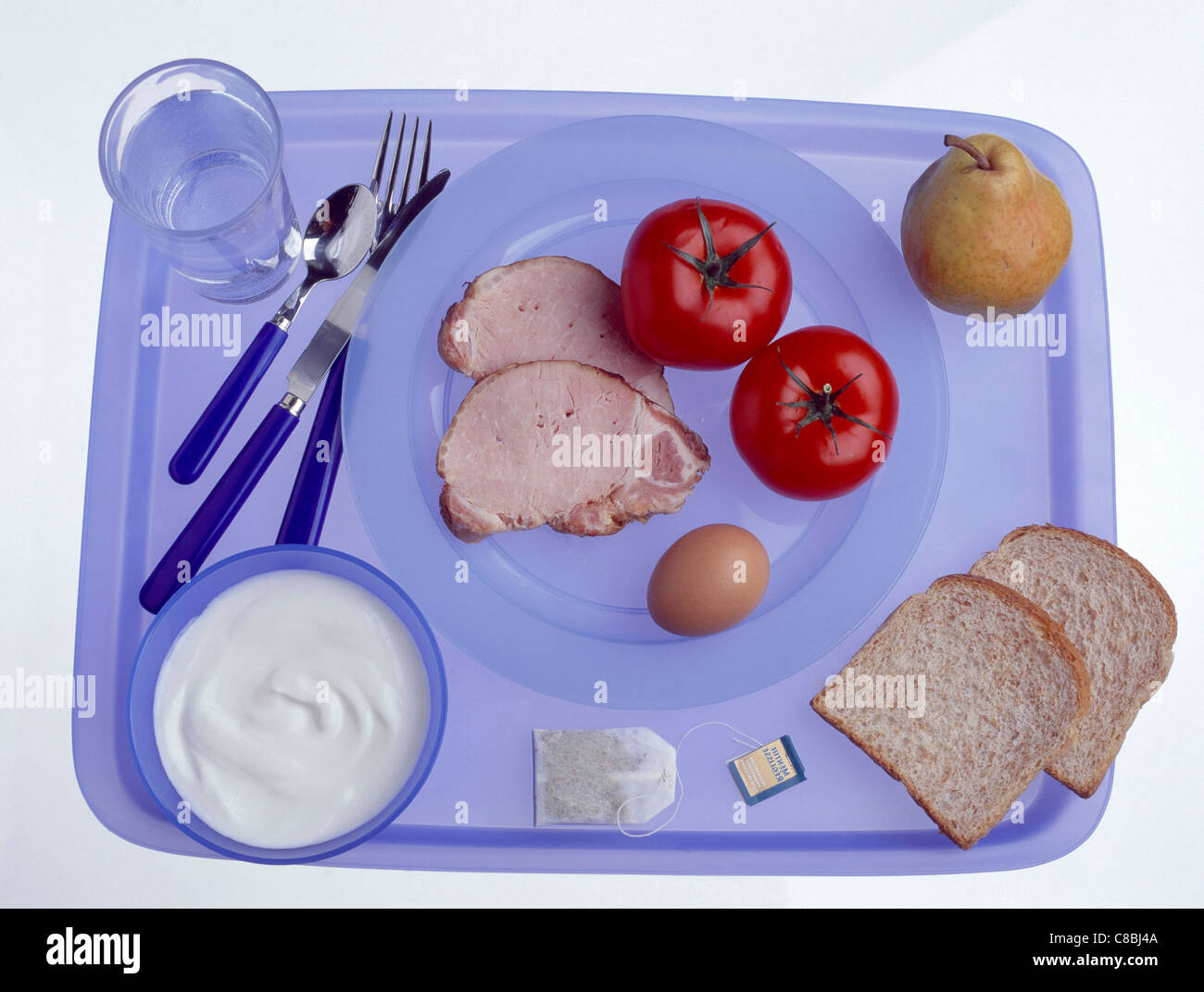 diet food tray Stock Photo - Alamy