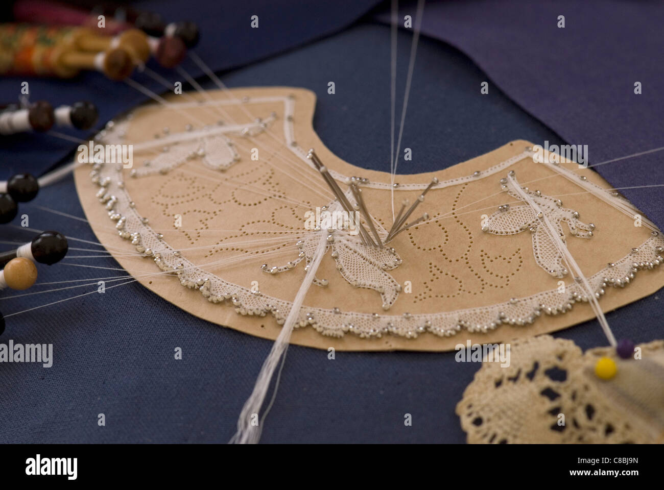 Lace pins hi-res stock photography and images - Alamy