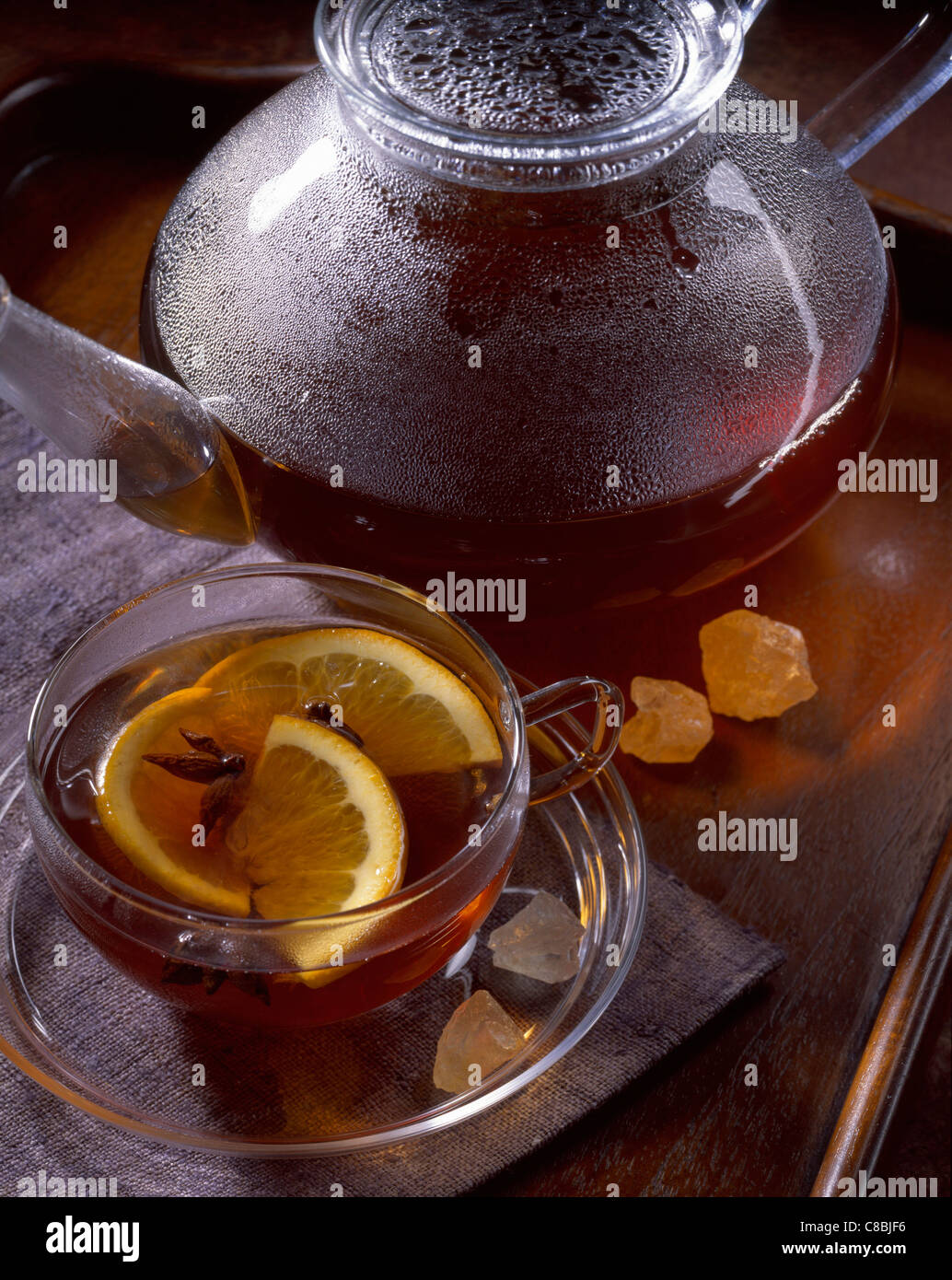orange spiced tea Stock Photo - Alamy