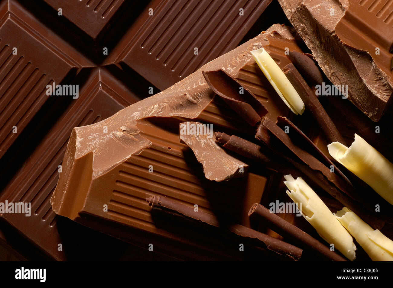 bars of chocolate Stock Photo - Alamy