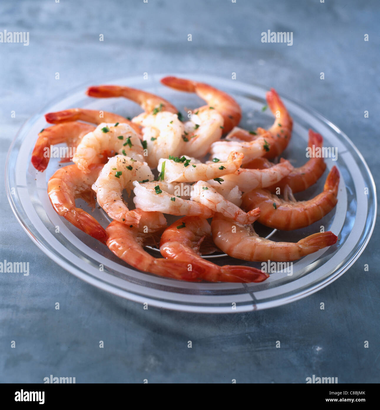 Pink tropical prawn hi-res stock photography and images - Alamy
