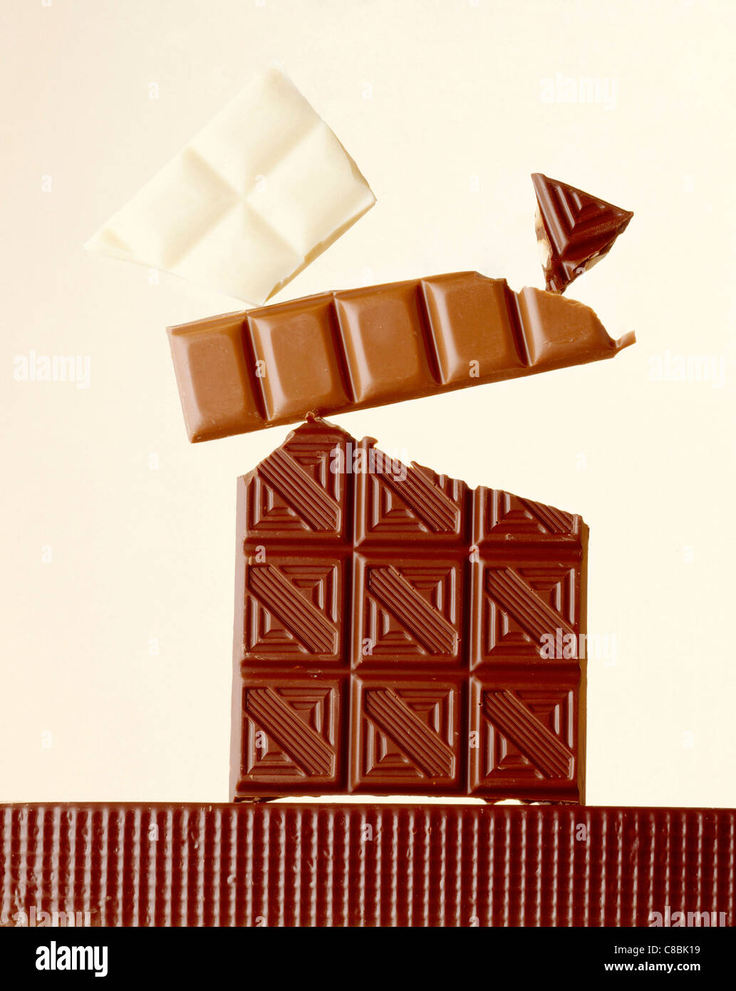 Pile Of Chocolate Bars High Resolution Stock Photography and Images - Alamy