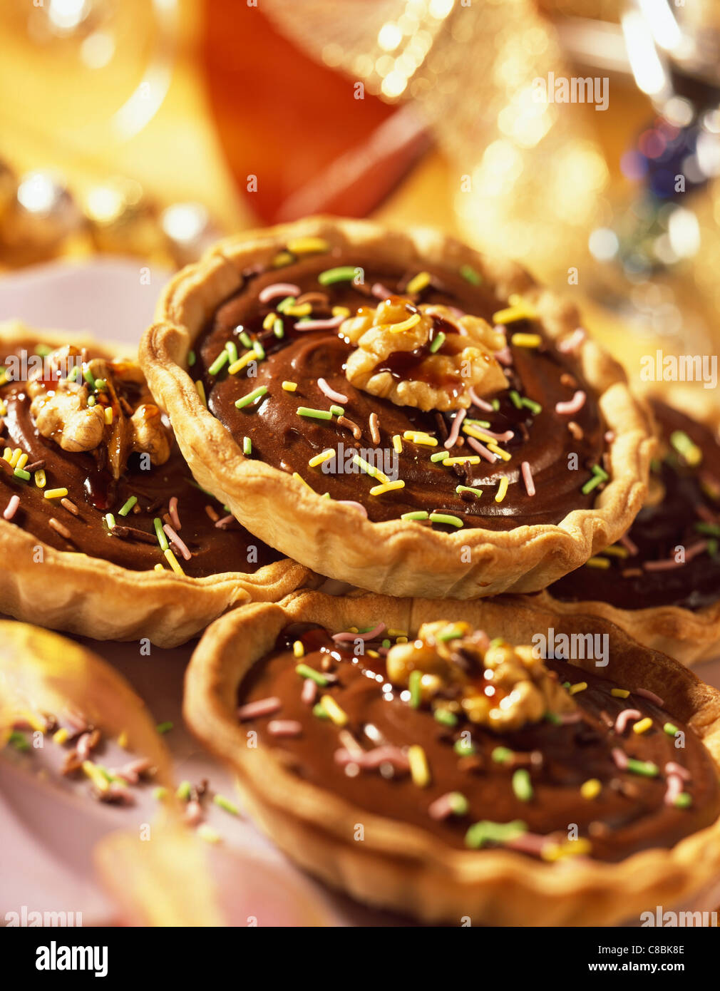 Individual Walnut Tart High Resolution Stock Photography and Images - Alamy