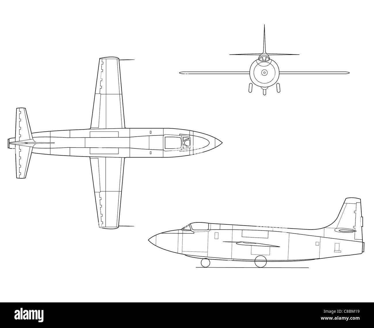 View Aircraft Line Art Drawing Black and White Stock Photos & Images ...