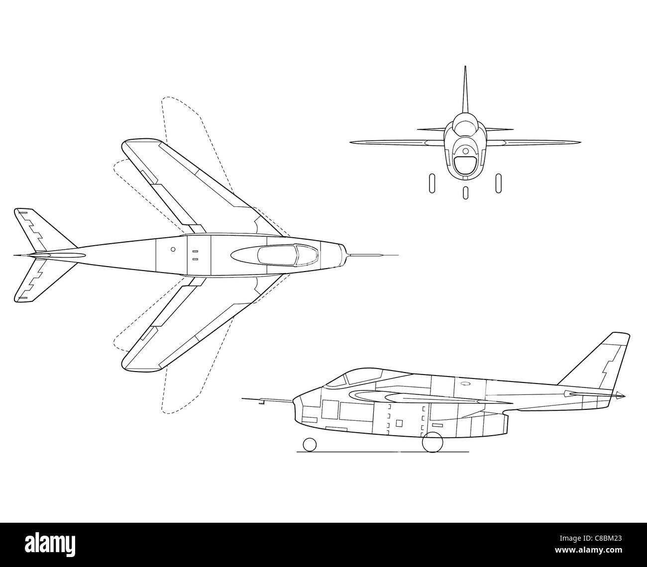 View Aircraft Line Art Drawing Black and White Stock Photos & Images ...