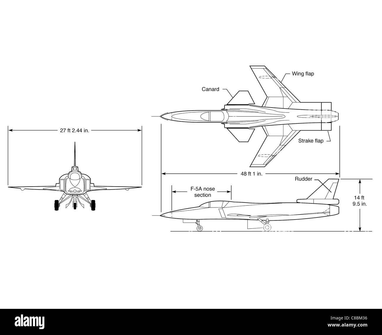 The X-29 is a unique experimental aircraft developed by NASA, known for its forward-swept wing ...