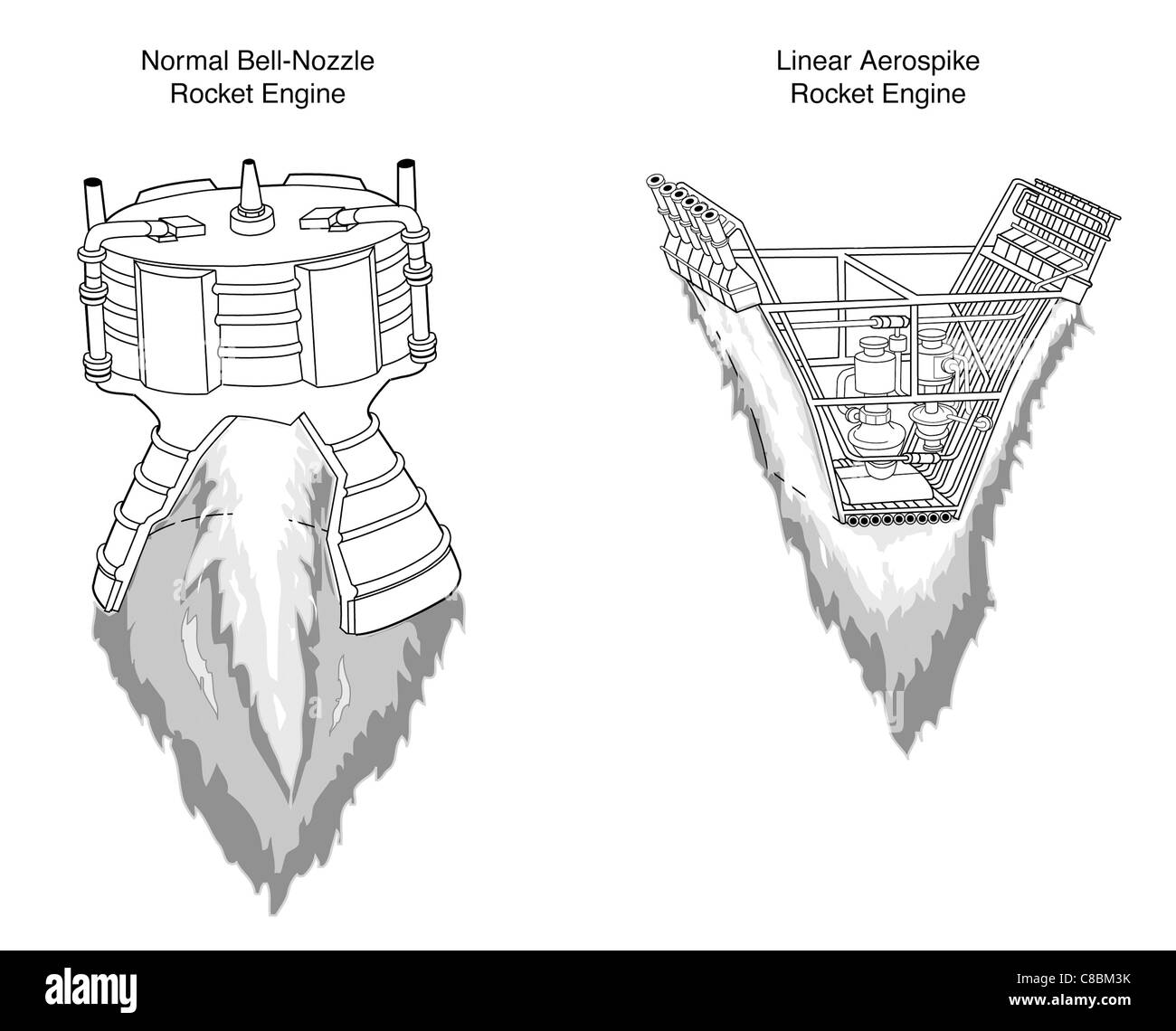 Engine sketch Black and White Stock Photos & Images - Alamy