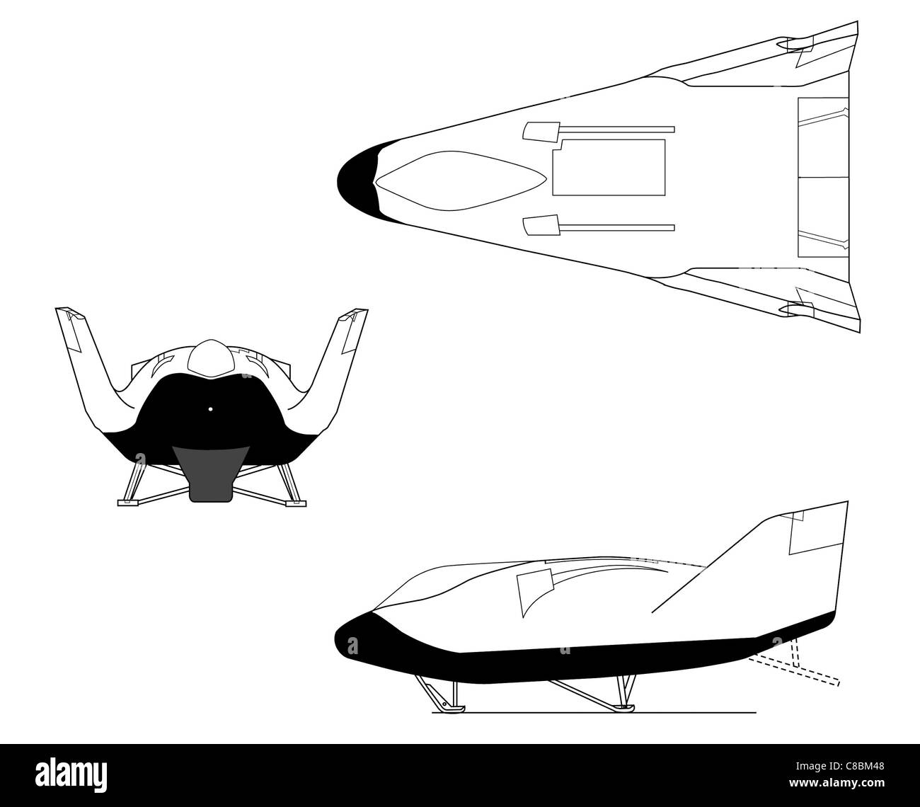 The X-38 is a crewed spaceplane developed by NASA as part of the Space ...