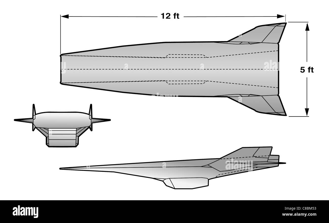 The X-43A is an unpiloted hypersonic research vehicle developed by NASA ...