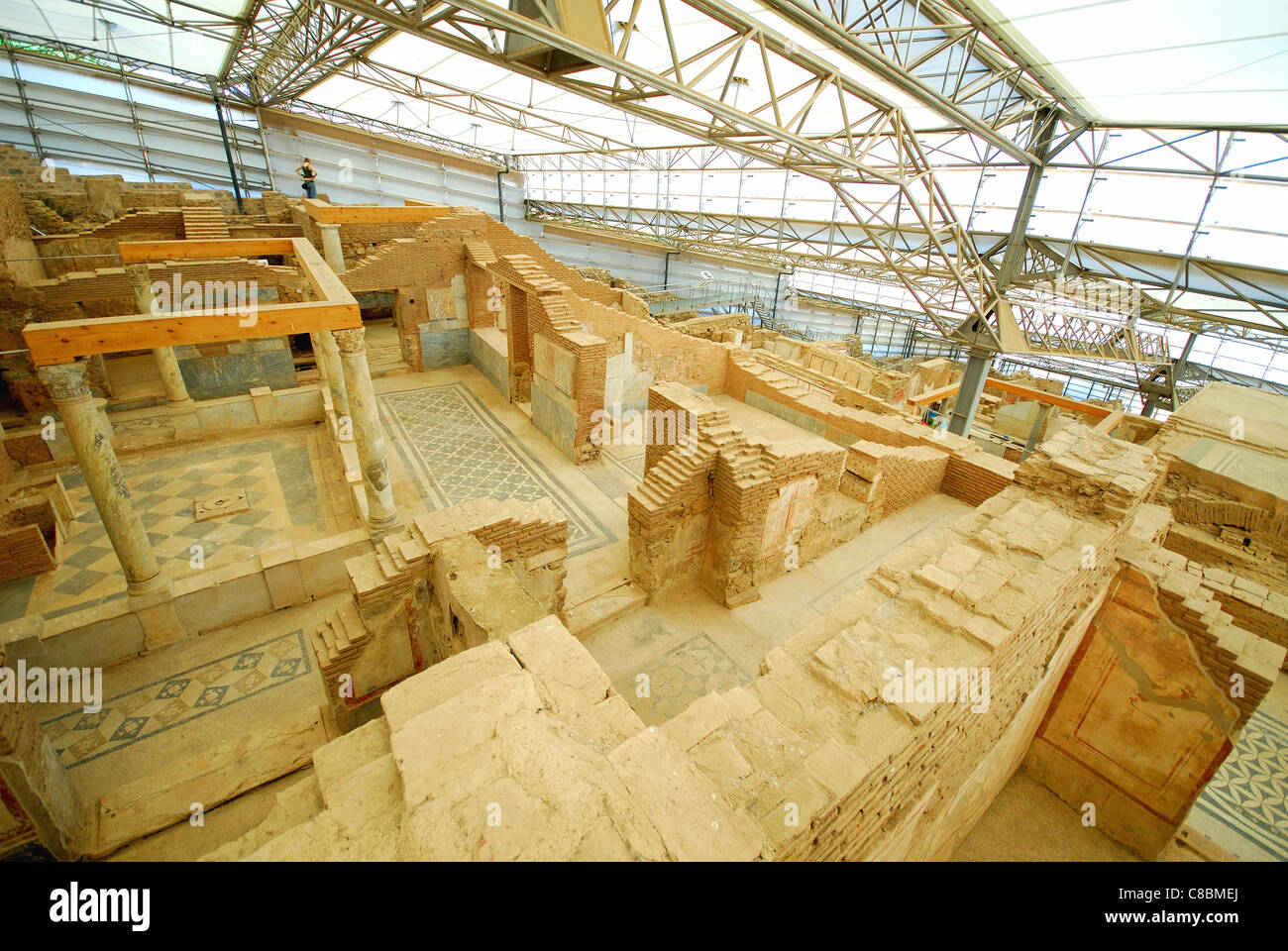 EPHESUS (EFES), TURKEY. The terraced Roman houses. 2011 Stock Photo - Alamy