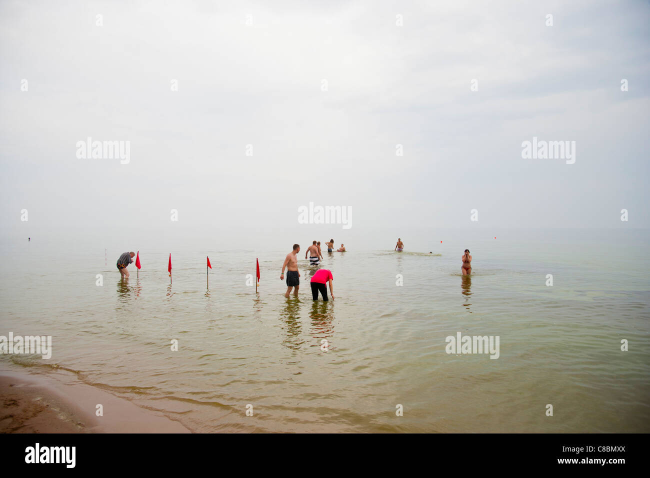 People refreshing in water Stock Photo - Alamy