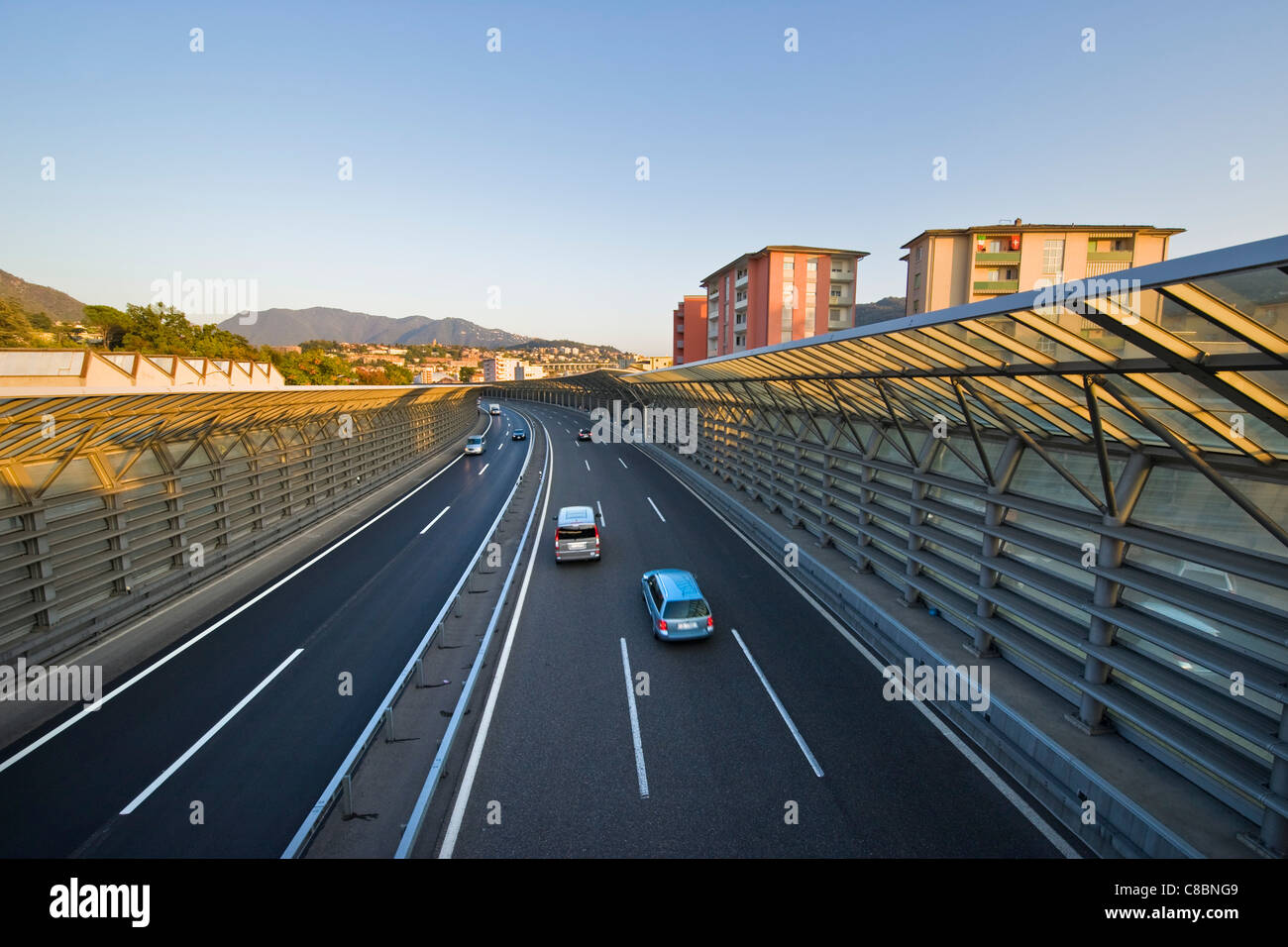 Highway, Chiasso, Canton Ticino, Switzerland Stock Photo - Alamy