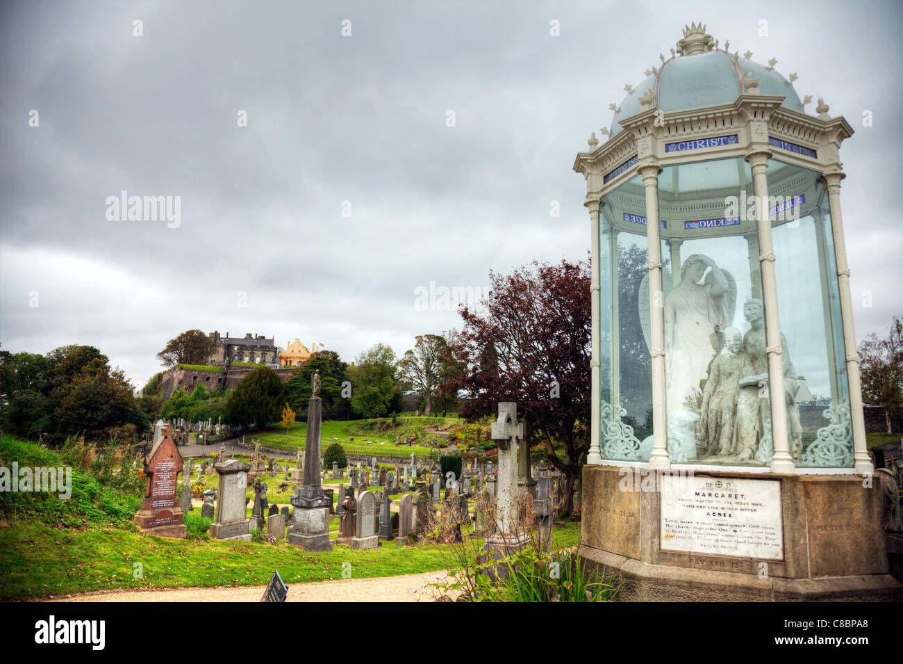 Stirling, church of the holy rude, Scotland, statues of heroes of ...