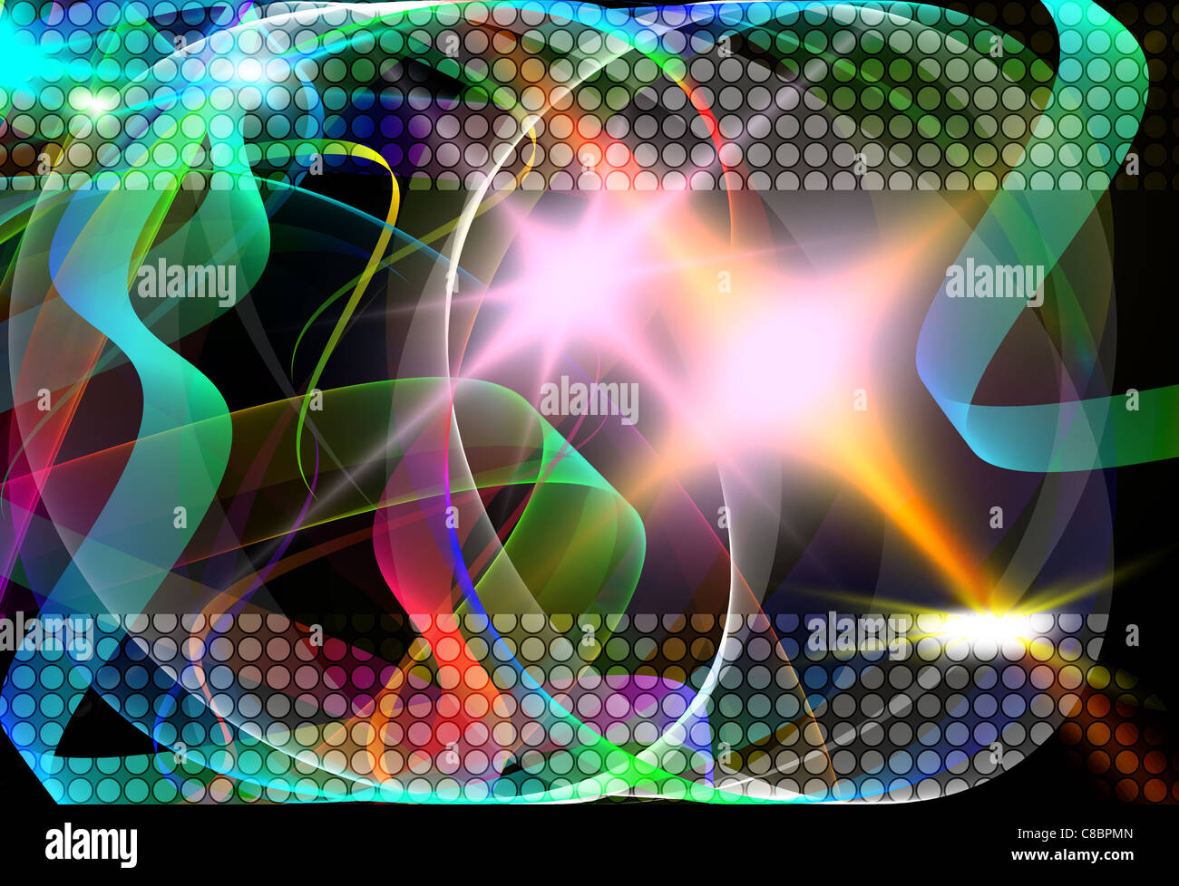 abstract gradient ribbon template Stock Photo - Alamy