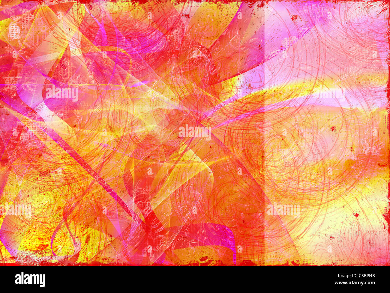 abstract gradient ribbon template Stock Photo - Alamy