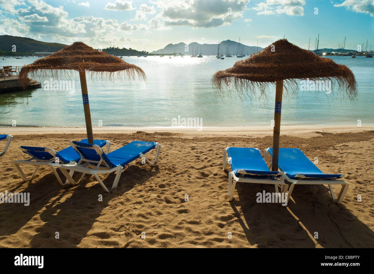 Pollensa beach hi-res stock photography and images - Alamy
